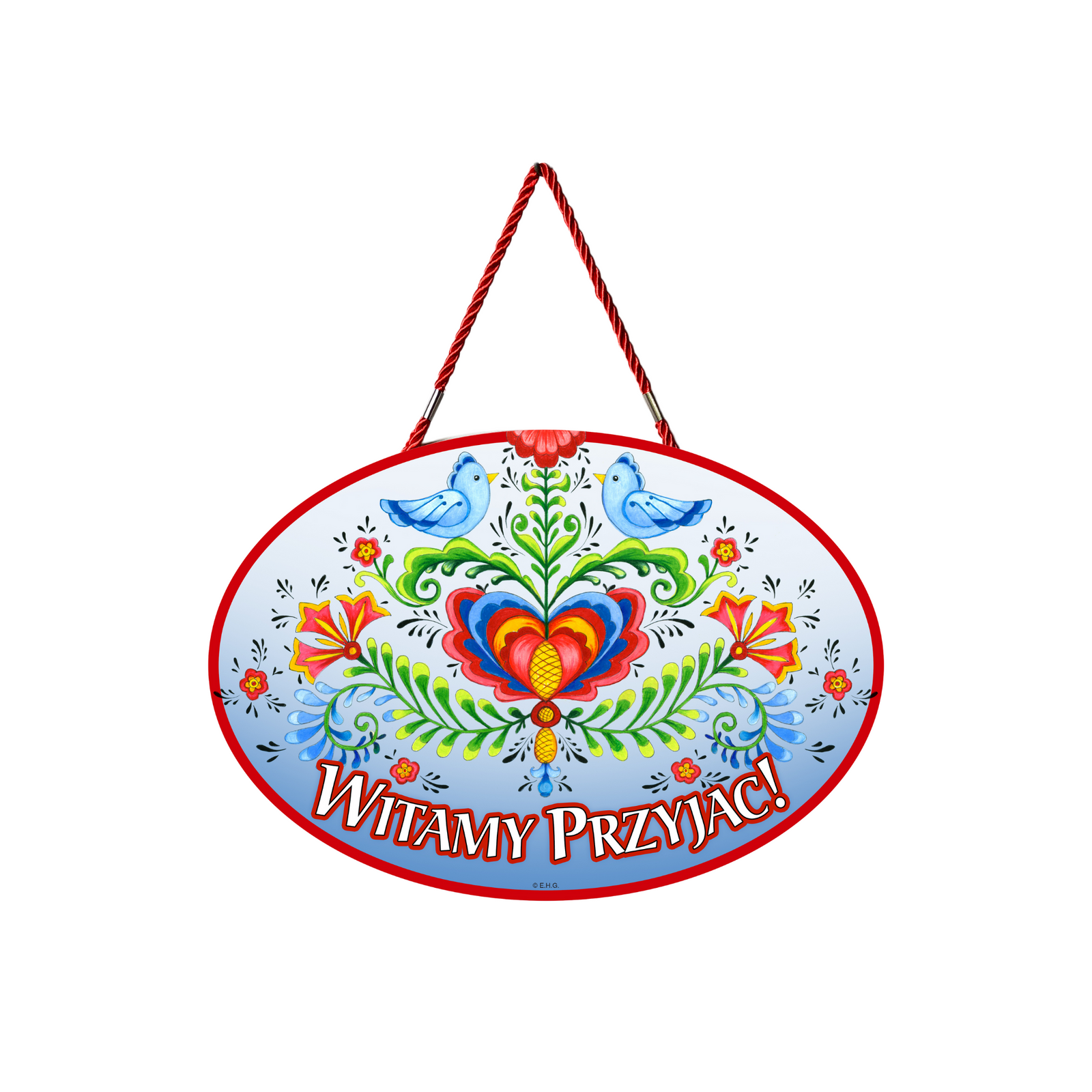 Welcome Polish Ceramic Door Sign – GermanGiftOutlet