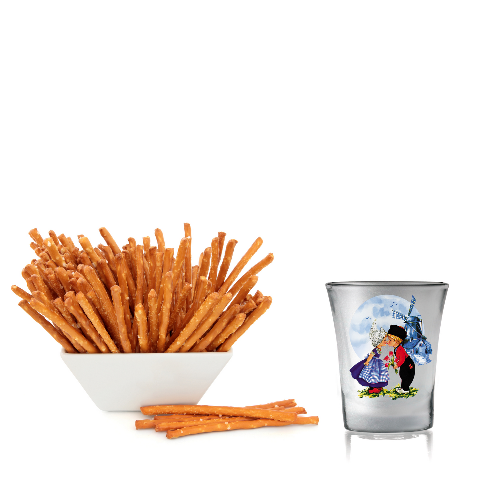 Dutch Shot Glass: Dutch Kiss Frosted – GermanGiftOutlet