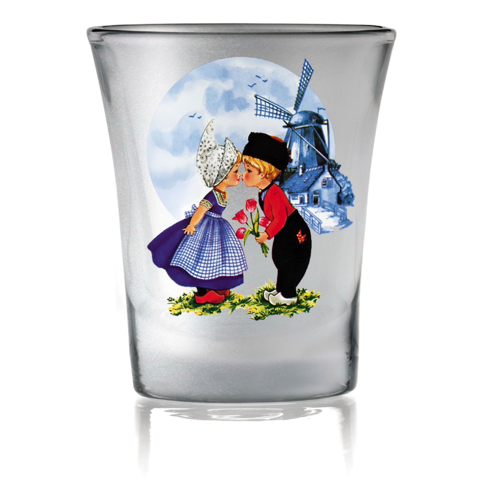 Dutch Shot Glass: Dutch Kiss Frosted – GermanGiftOutlet