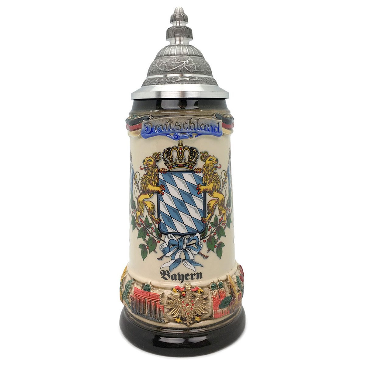 Classic Zoller & Born Bayern Flag .75L German Beer Stein – GermanGiftOutlet